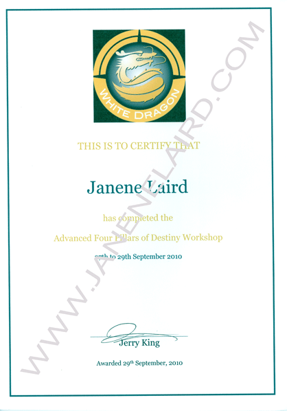 Master Janene Laird | Feng Shui & BaZi Consultant